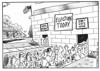Political Cartoons: Election Day