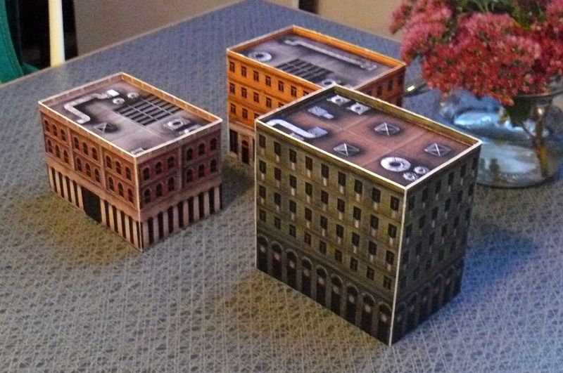 Kampfgruppe Engel: Dropzone Commander paper building