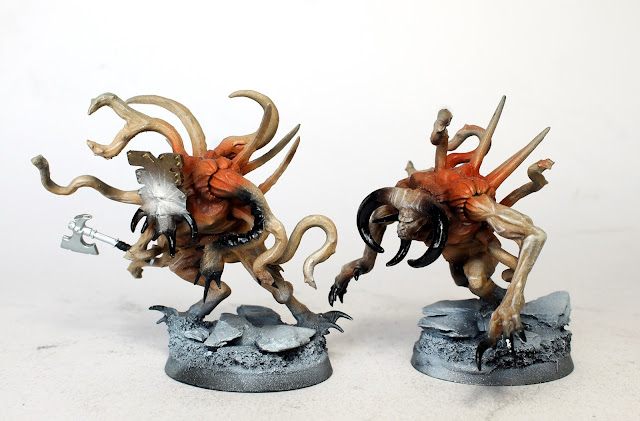 WIP: Khorne Daemonkin Chaos Spawn - Tale of Painters