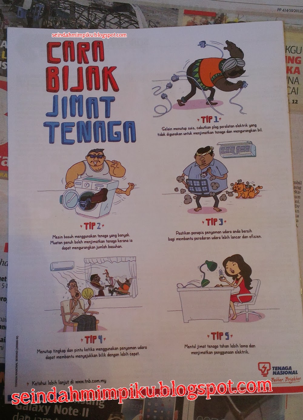 Seindah Mimpiku: Cara Bijak Jimat Tenaga Elektrik