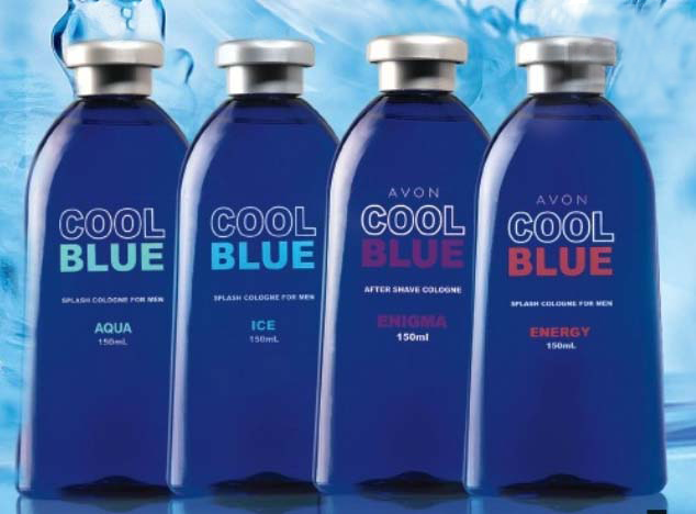 Avon's Cool Blue Splash Cologne for Men