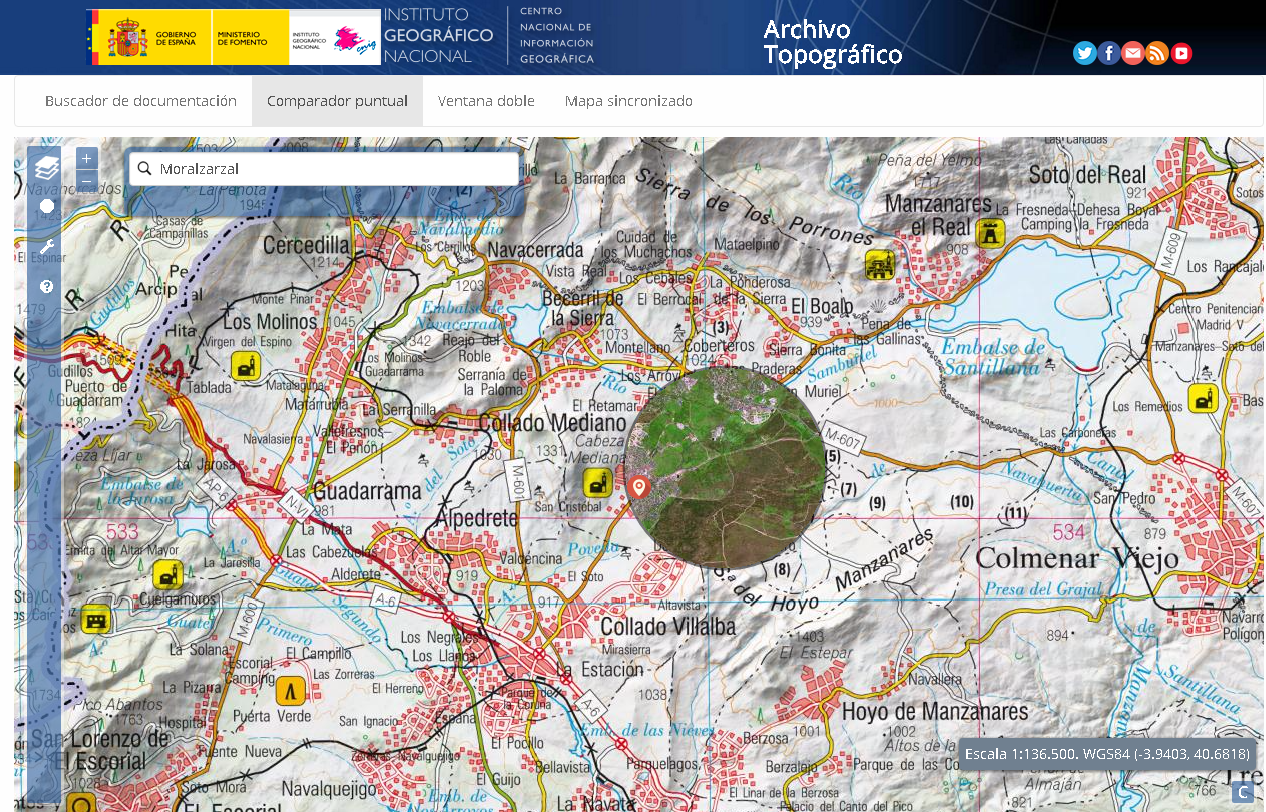 Geomática: Visualizador Archivo Topográfico del IGN