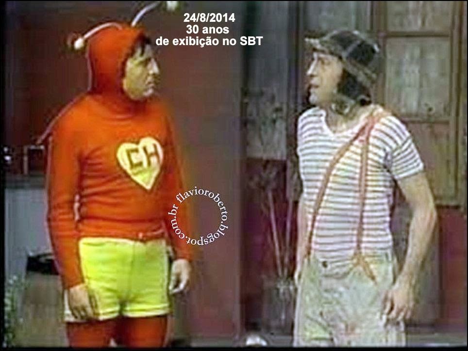 Flavilidades Cotidianas: 30 anos rindo com a turma do Chaves