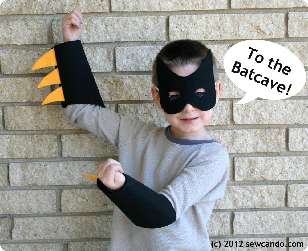DIY Batman Costume Tutorial - Andrea's Notebook