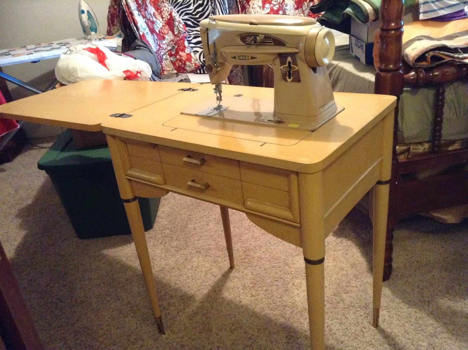 Bquiltin Studio : Renewed ~ My 503A Rocketeer Singer Machine
