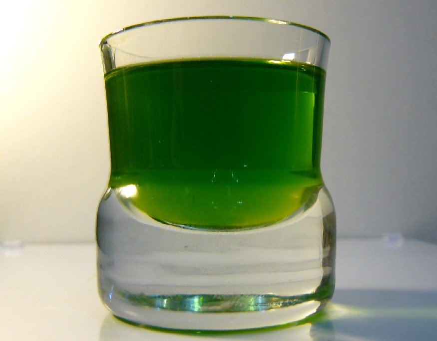 Outras Comidas: Licor de Poejo Verde