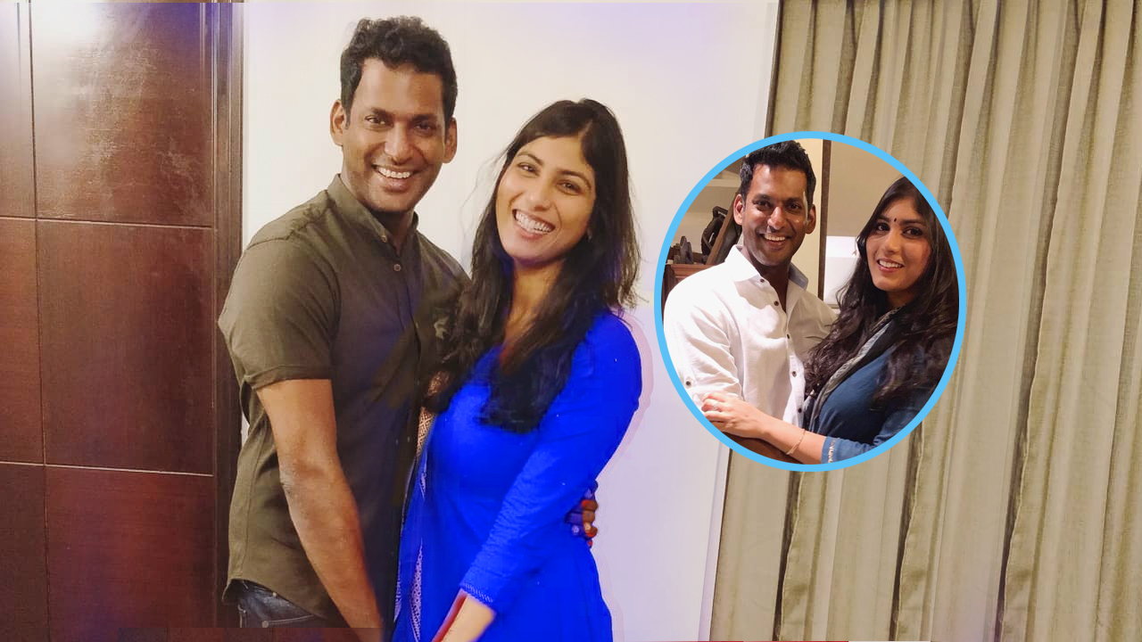 Official ! Vishal Engaged To Anisha Alla Reddy