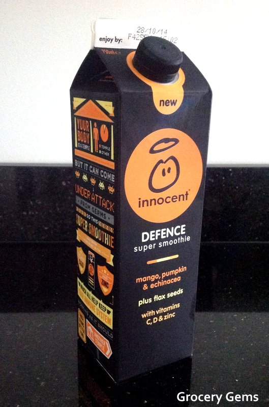 Grocery Gems: Innocent Defence Super Smoothie: Mango, Pumpkin & Echinacea