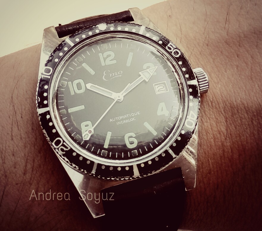Storie di Orologi Vintage: Vintage Diver Emo Watch Co. (Enicar) 20 ...