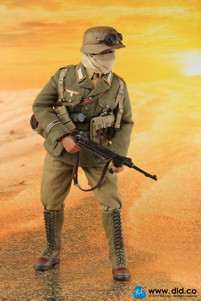 toyhaven: DiD WH DAK Afrika Korps NCO "Luca" Libya 1941 Preview
