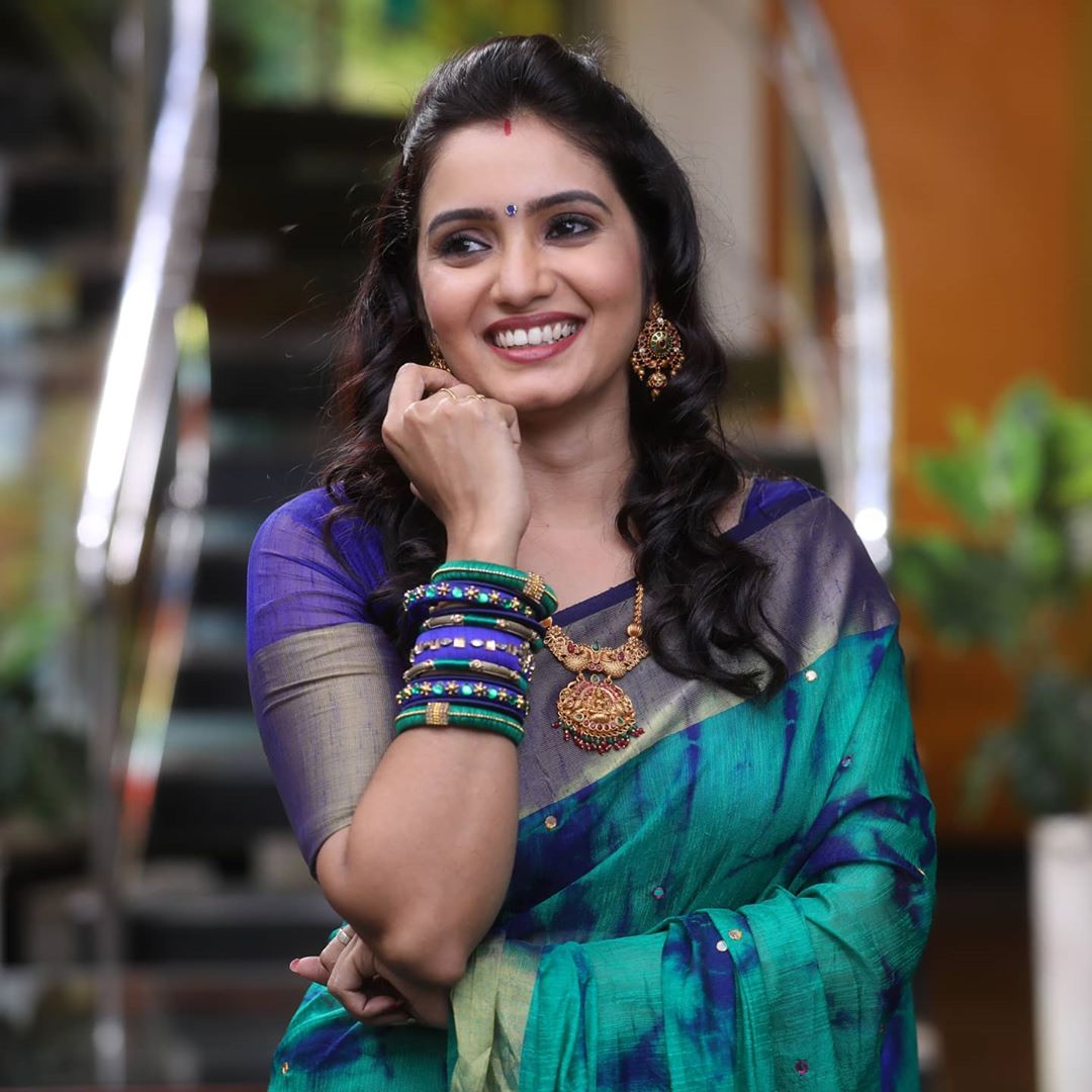 Serial Actress Srithika Sri Beautiful Stills Gallery HD