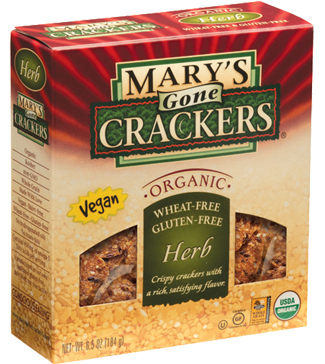 The Veracious Vegan: Mary's Gone Crackers - Crackers and Sticks & Twigs