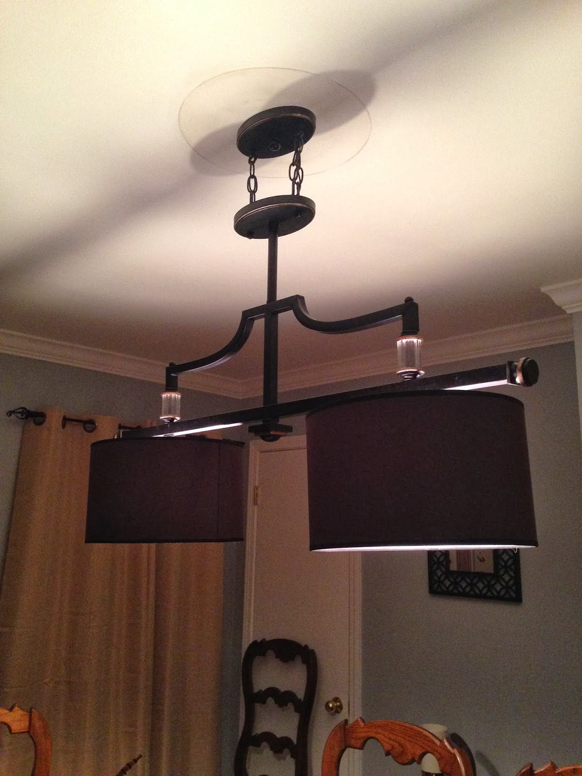 Rebhan Renovation: our very own game of thrones... er, light fixture