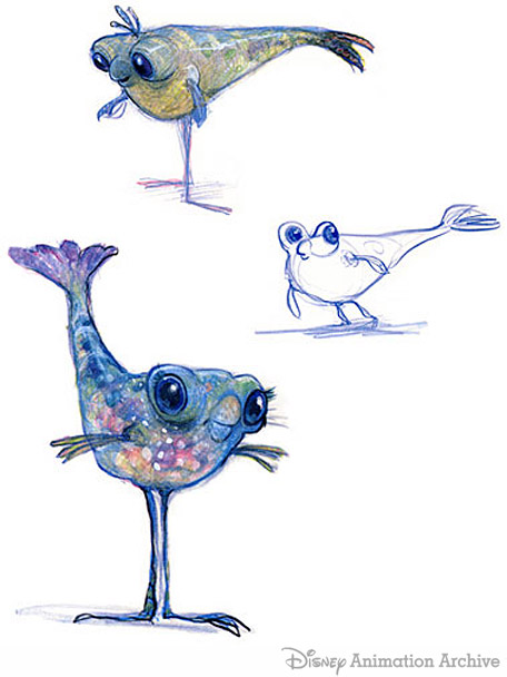 Studio Practice: Treasure Planet - Character Design