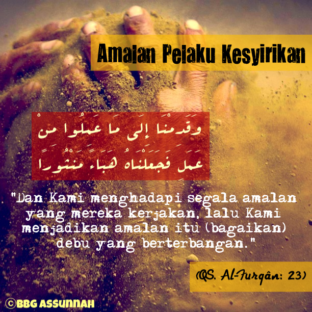 Penjelasan Macam-macam Syirik - Samudera Ilmu