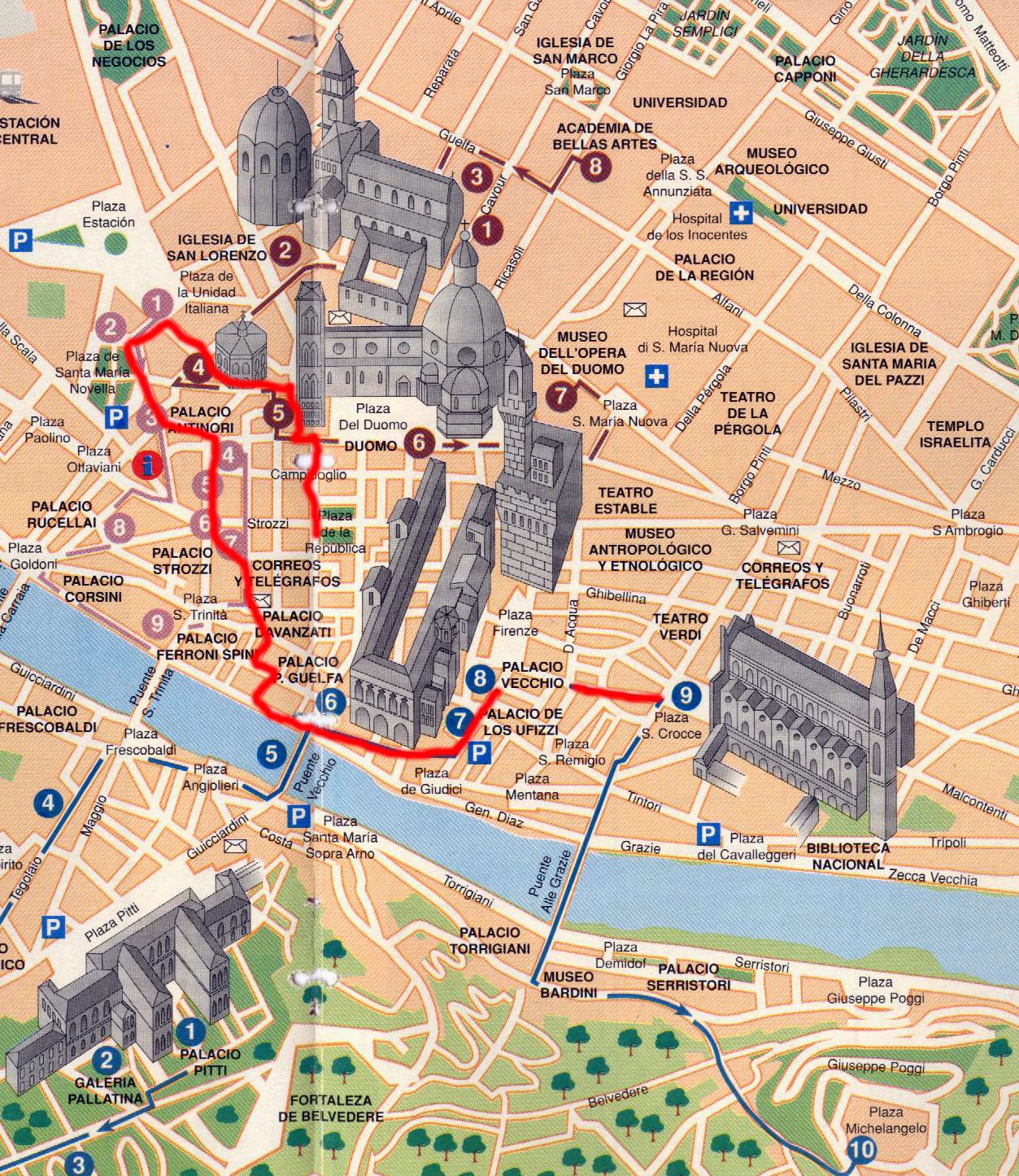 CÁLIDO MEDITERRANEO CON IBEROCRUCEROS: RECORRIDOS POR FLORENCIA