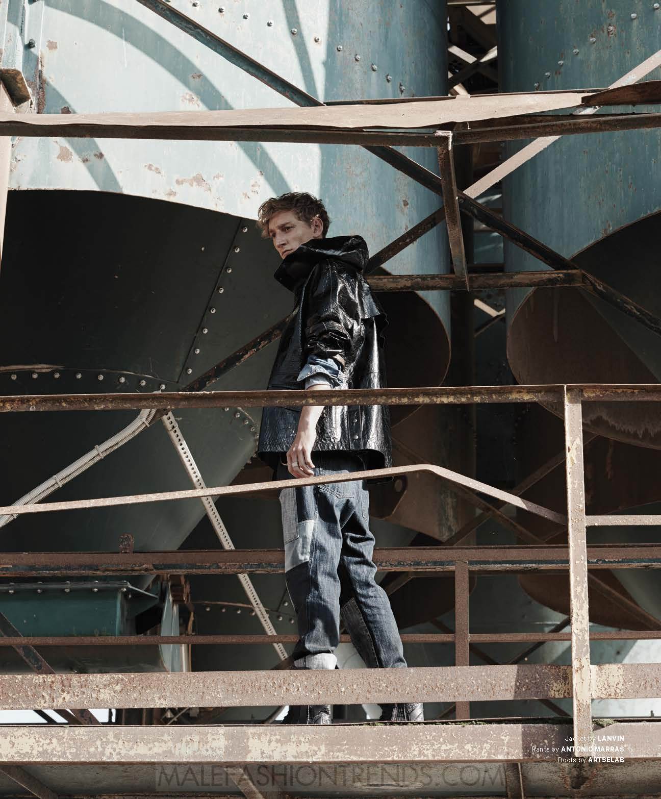 Tom Gaskin y Franz para Essential Homme por Sven Baenziger