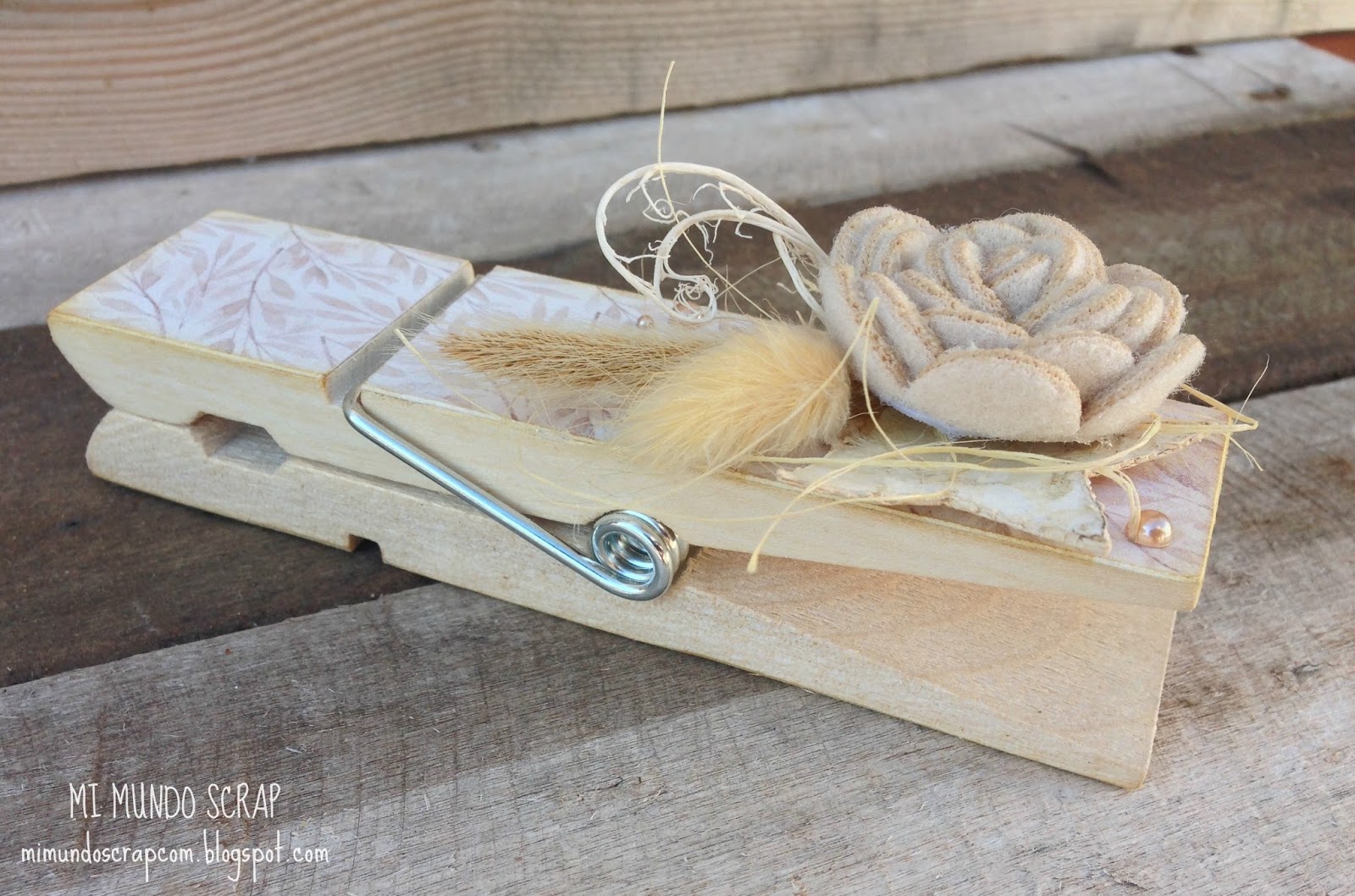 PINZA CLÁSICA - MI MUNDO SCRAP