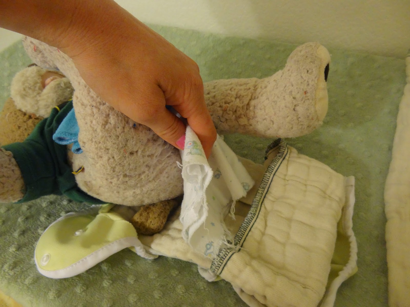 Week 2 of cloth diapering a newborn
