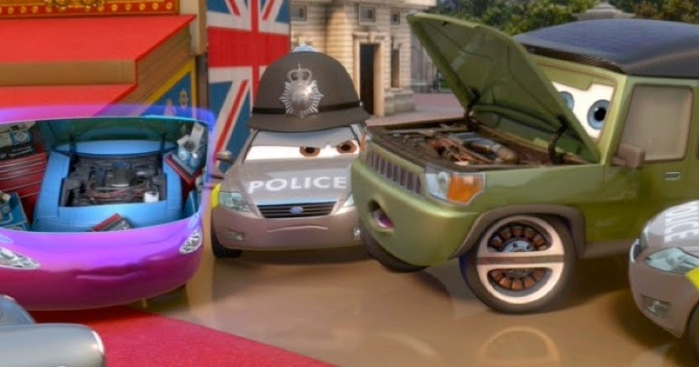 Dan the Pixar Fan: Cars 2: Miles Axlerod with Open Hood