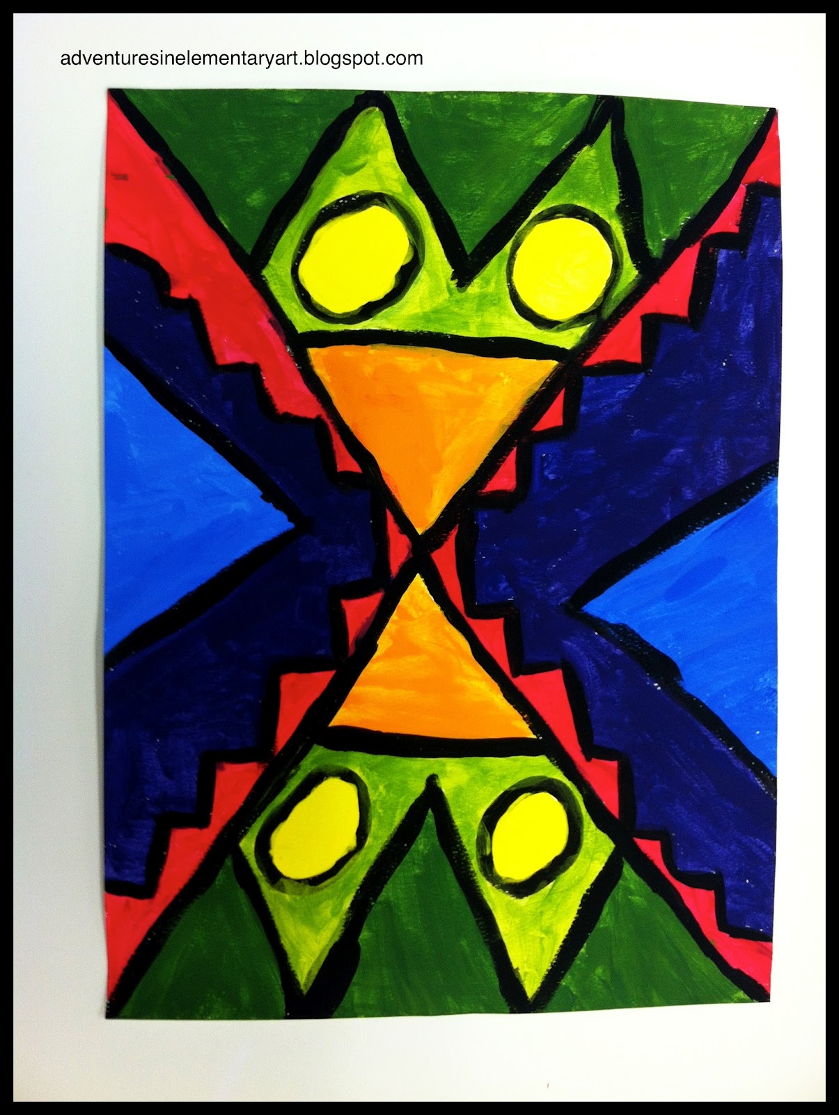 Adventures in Elementary Art!: Symmetry, Color Mixing, and Ndebele Art ...