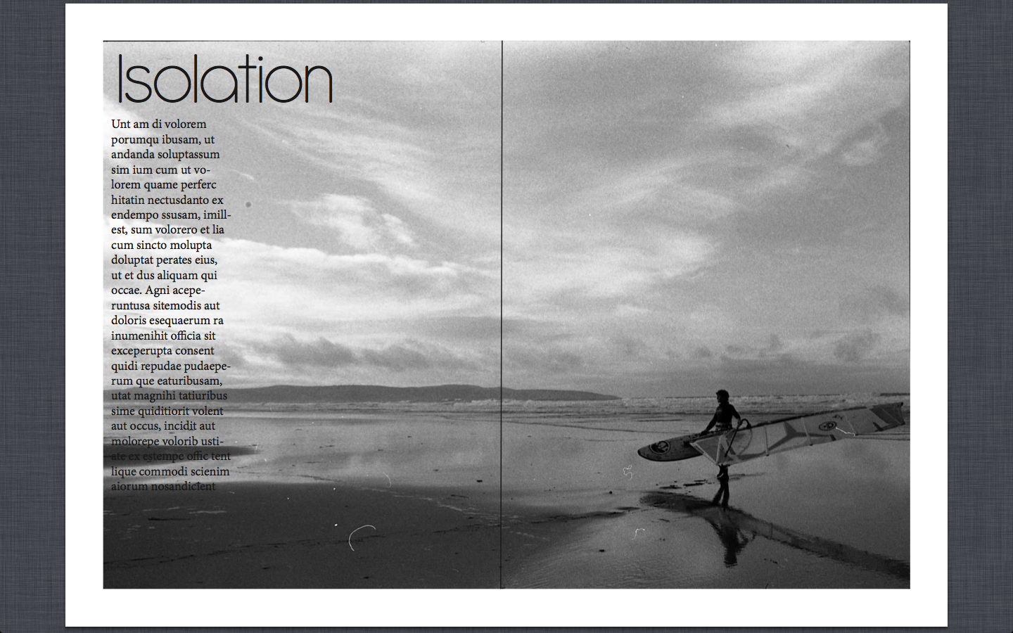 Remy Boprey Photography: Magazine Layout