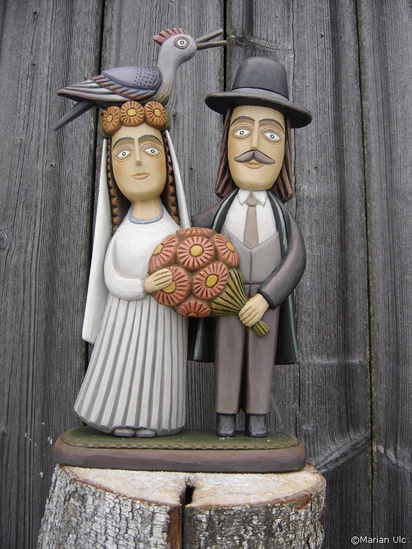 POLSKA WIRTUALNA: Marian Ulc. Rzeźba ludowa.