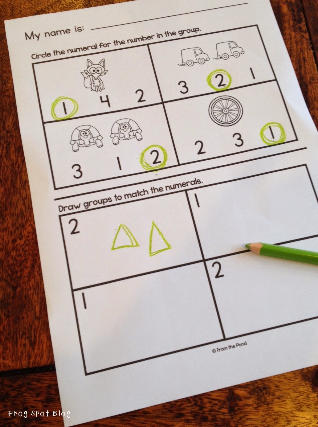 Let's Learn Numbers - Teaching Numbers for the First Time | From the Pond