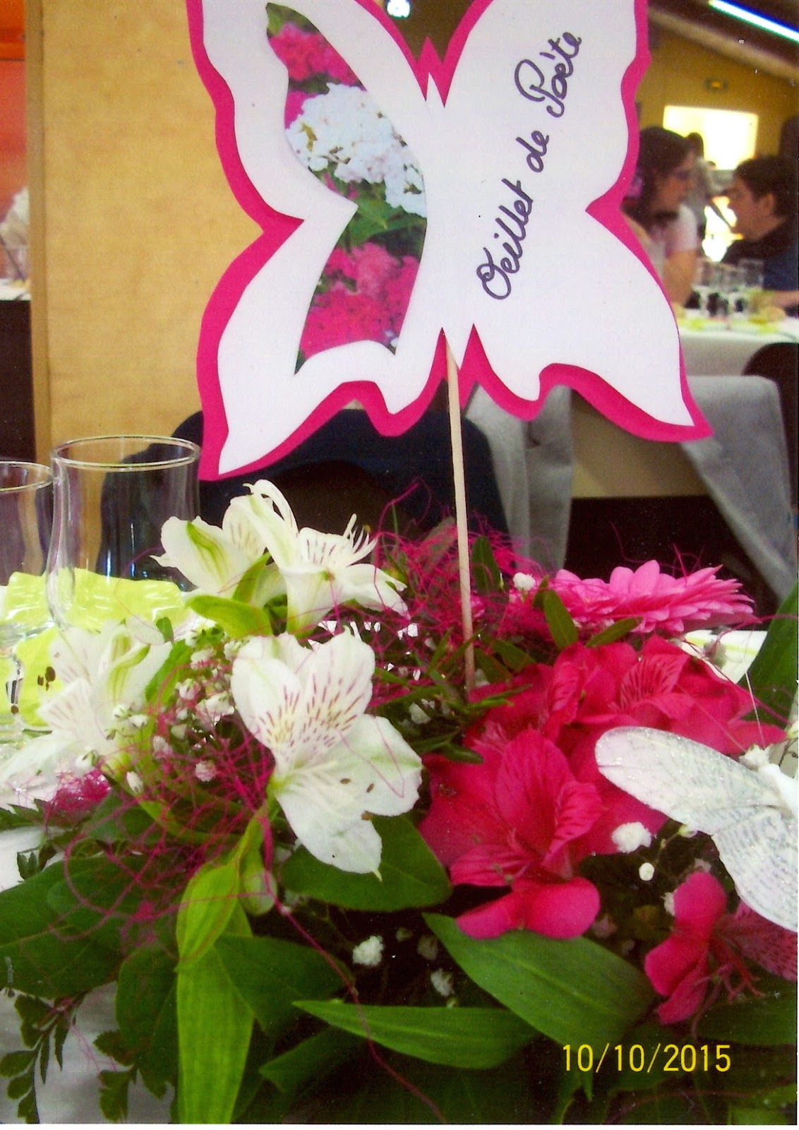 CANDY-EVENEMENTS: BAPTEME THEME PAPILLON