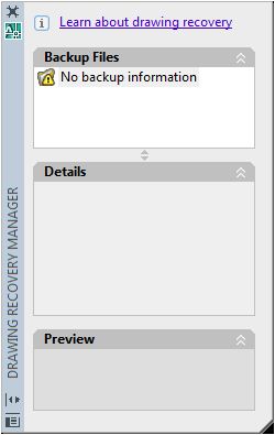 The Triple "R" IN AutoCAD: REPAIR, RESTORE and RECOVER