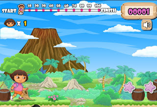 Vai Jogos Jogar Online Gratis: Jogos de Aventura: Jogos Dora Spring Run