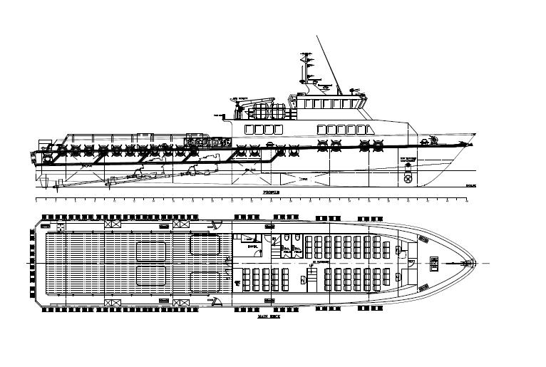 BOAT DESIGN AND MARINE ENGINEERING SERVICES: ALUMINIUM FAST CREW BOAT