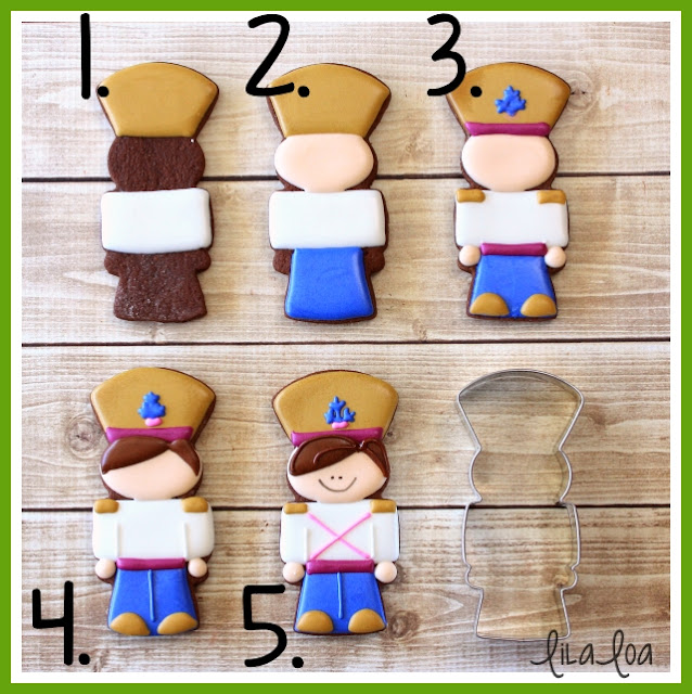 How to Make Tin Soldier Decorated Cookies for Christmas