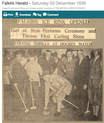 Curling History: The Falkirk Ice Rink and the British Open Competition