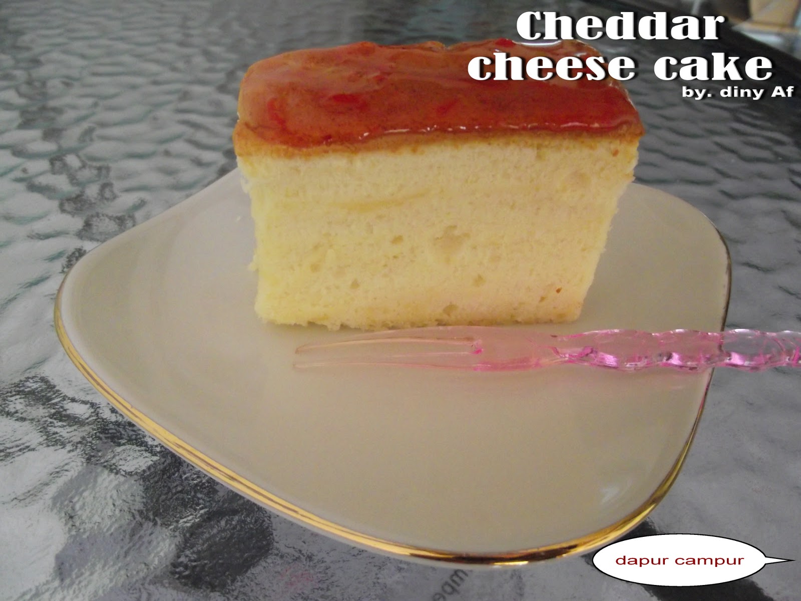 dapur nindy: Cheddar Cheese Cake