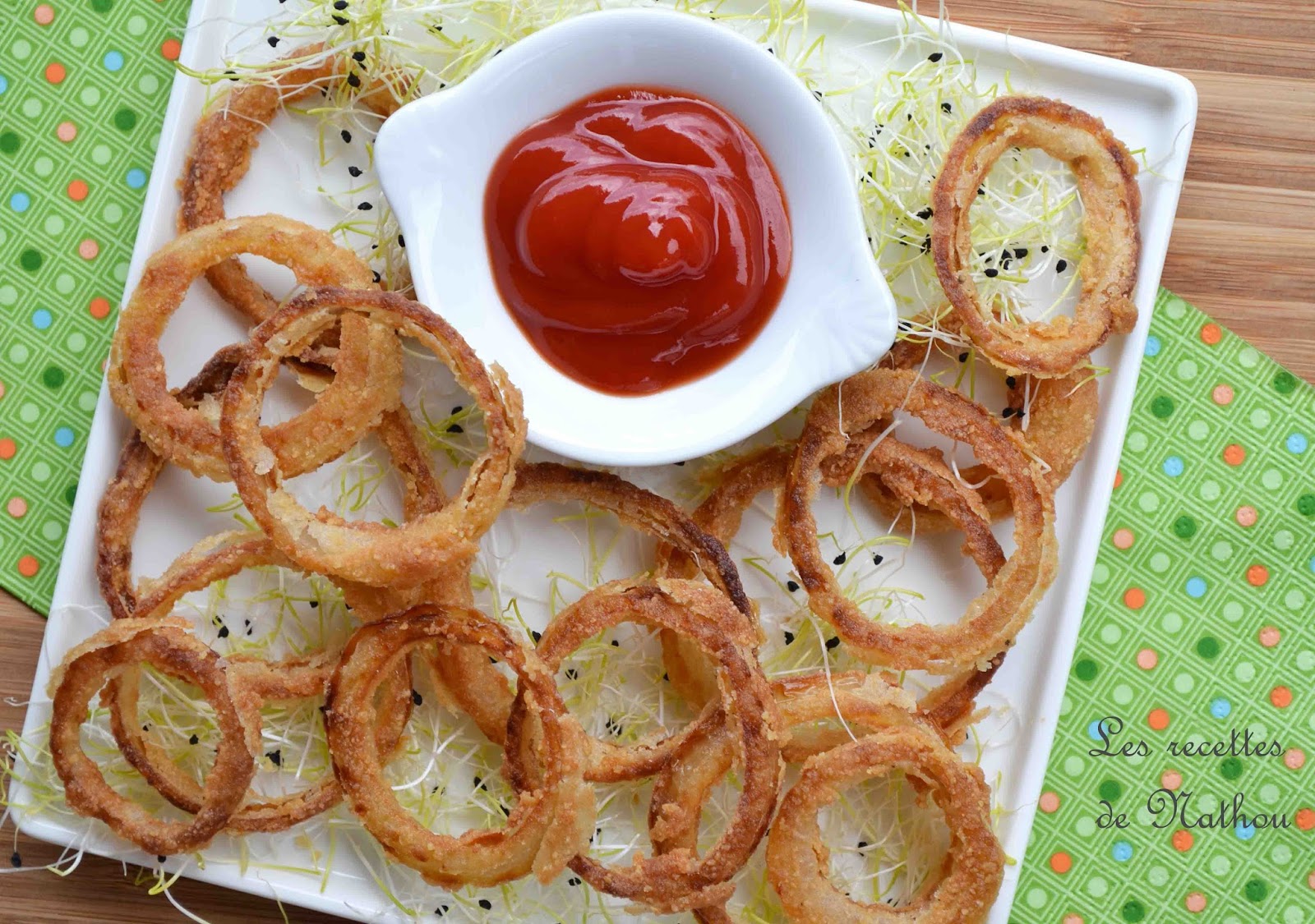 Ma cuisine au fil de mes idées...: Oignons frits au paprika fumé (Onion ...