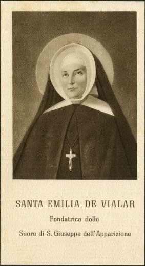 Santos, Beatos, Veneráveis e Servos de Deus: SANTA EMÍLIA DE VIALAR ...