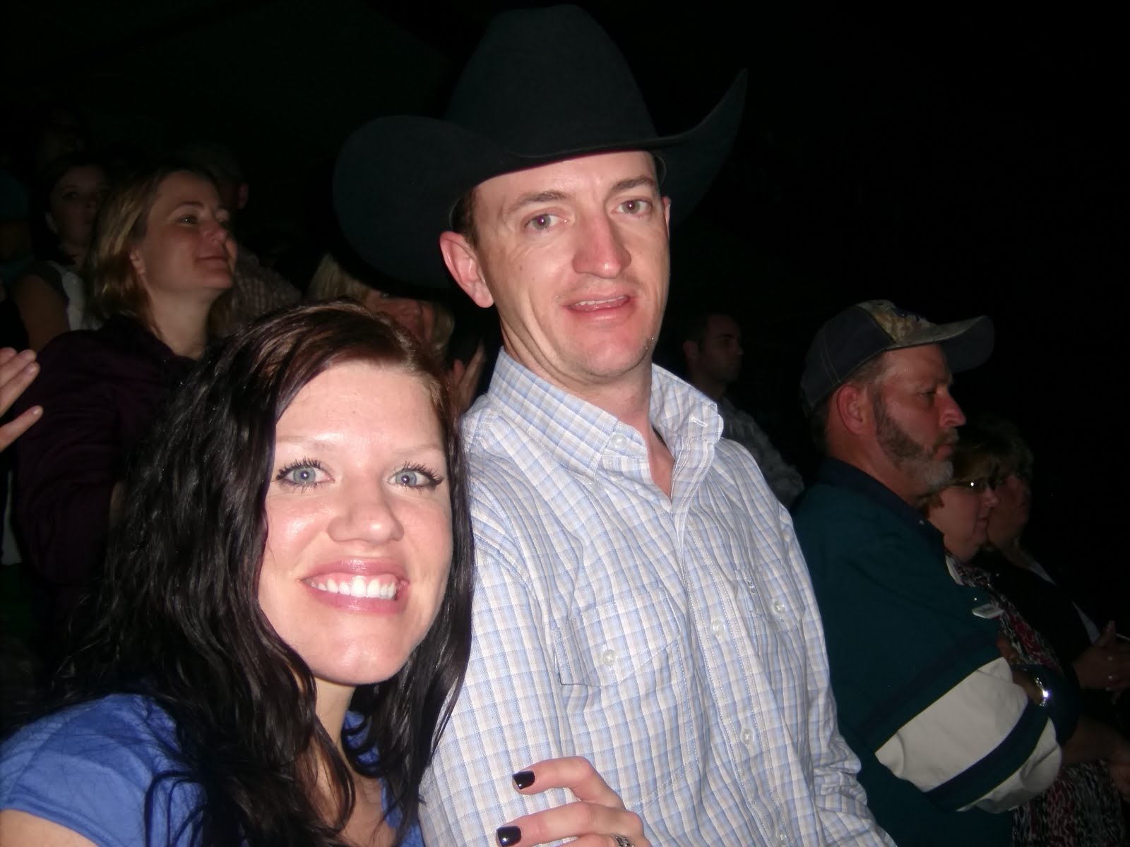 Brandon and Jennifer: George Strait Concert