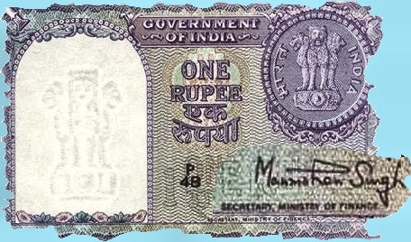 Students Guide : One rupee note - Coin or Currency?