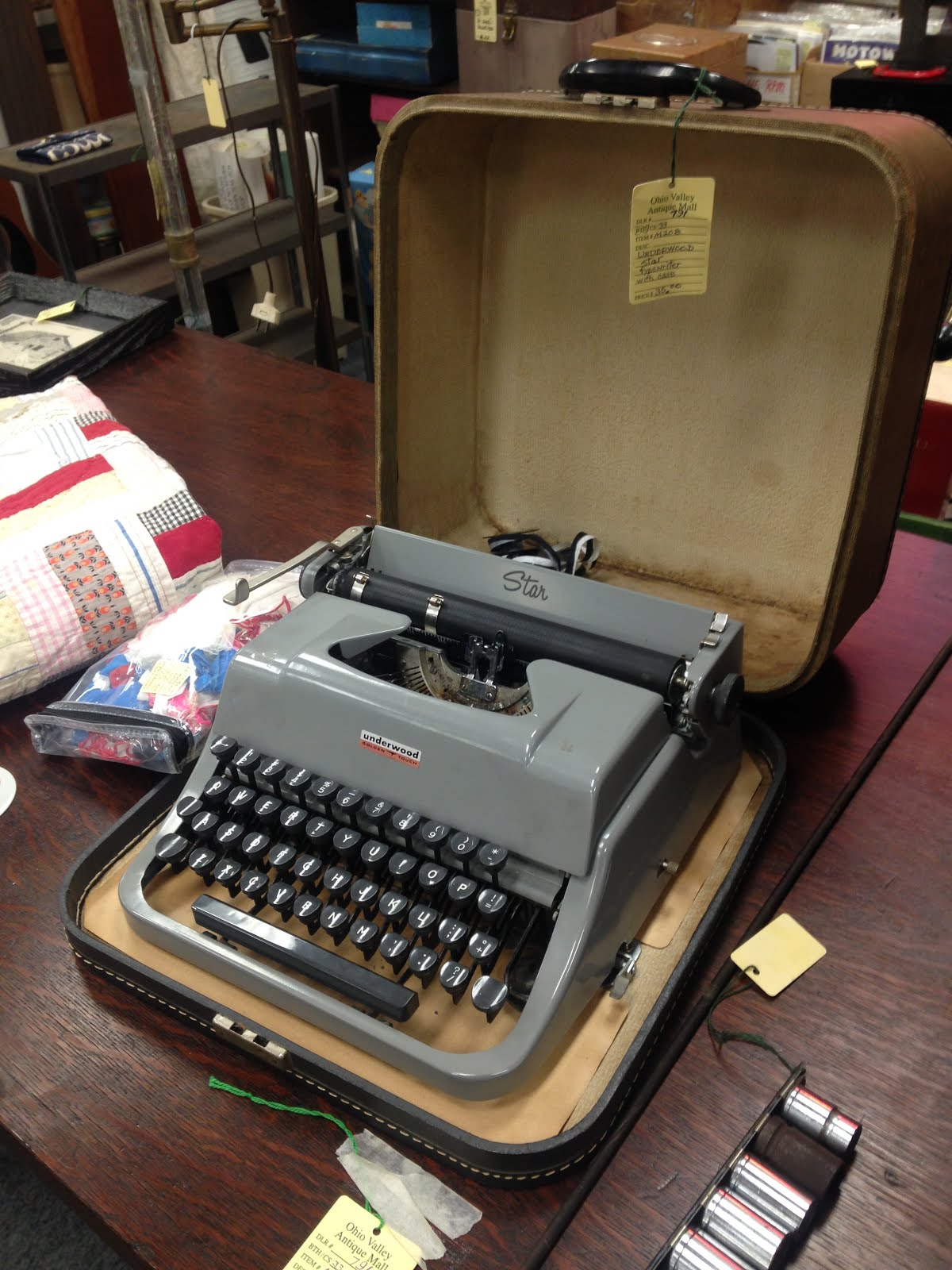 Letters and lovelies/ /THE TYPEWRITER REVOLUTION