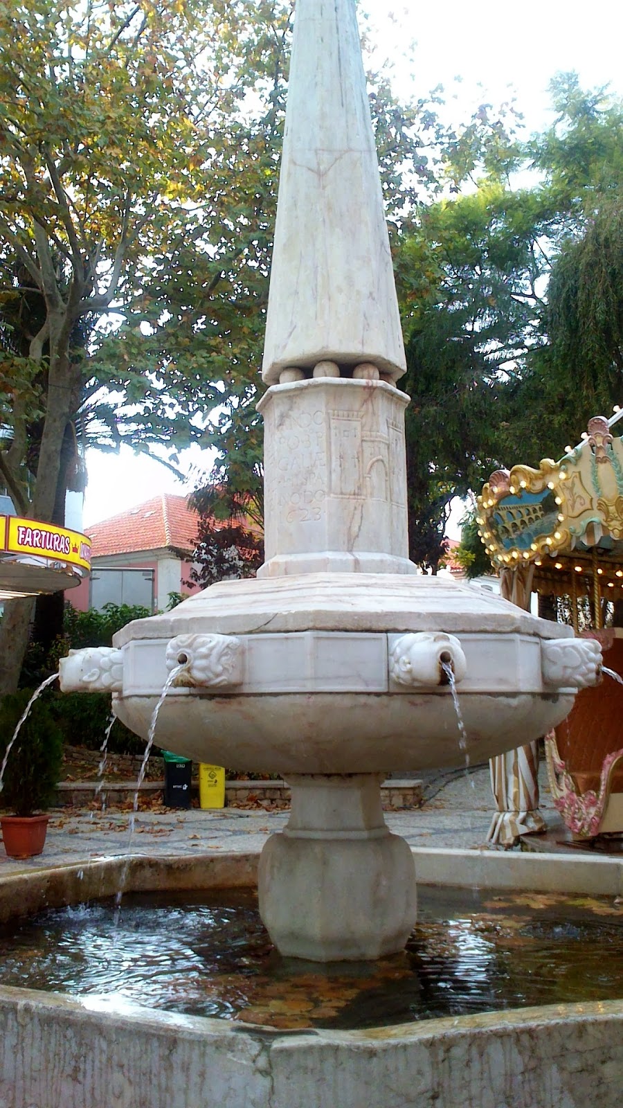 O FALCÃO DE JADE: A fonte de Cascais que foi a fonte de Portalegre...