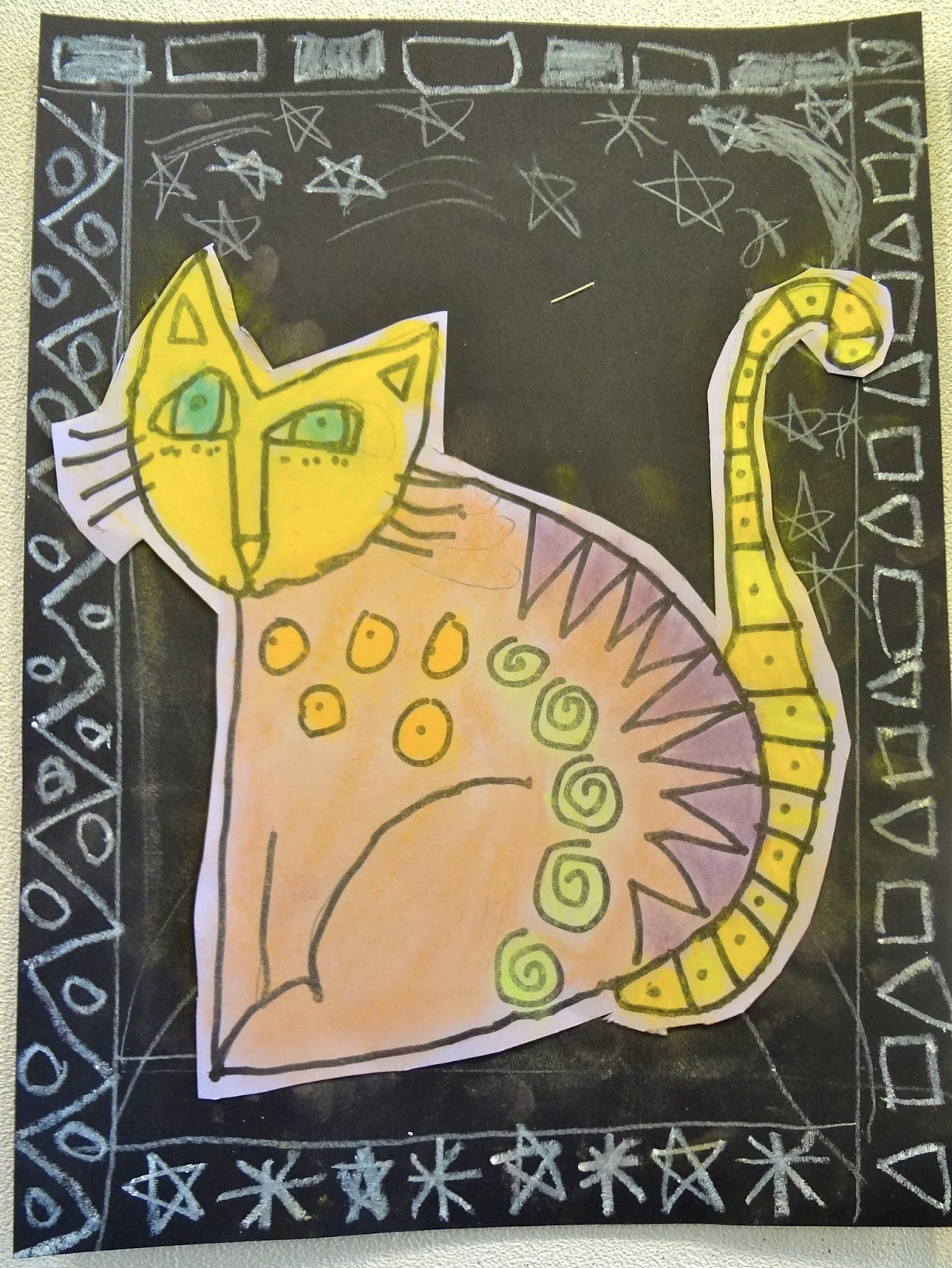 The Talking Walls: Laurel Burch Inspired Cats - 1st Grade