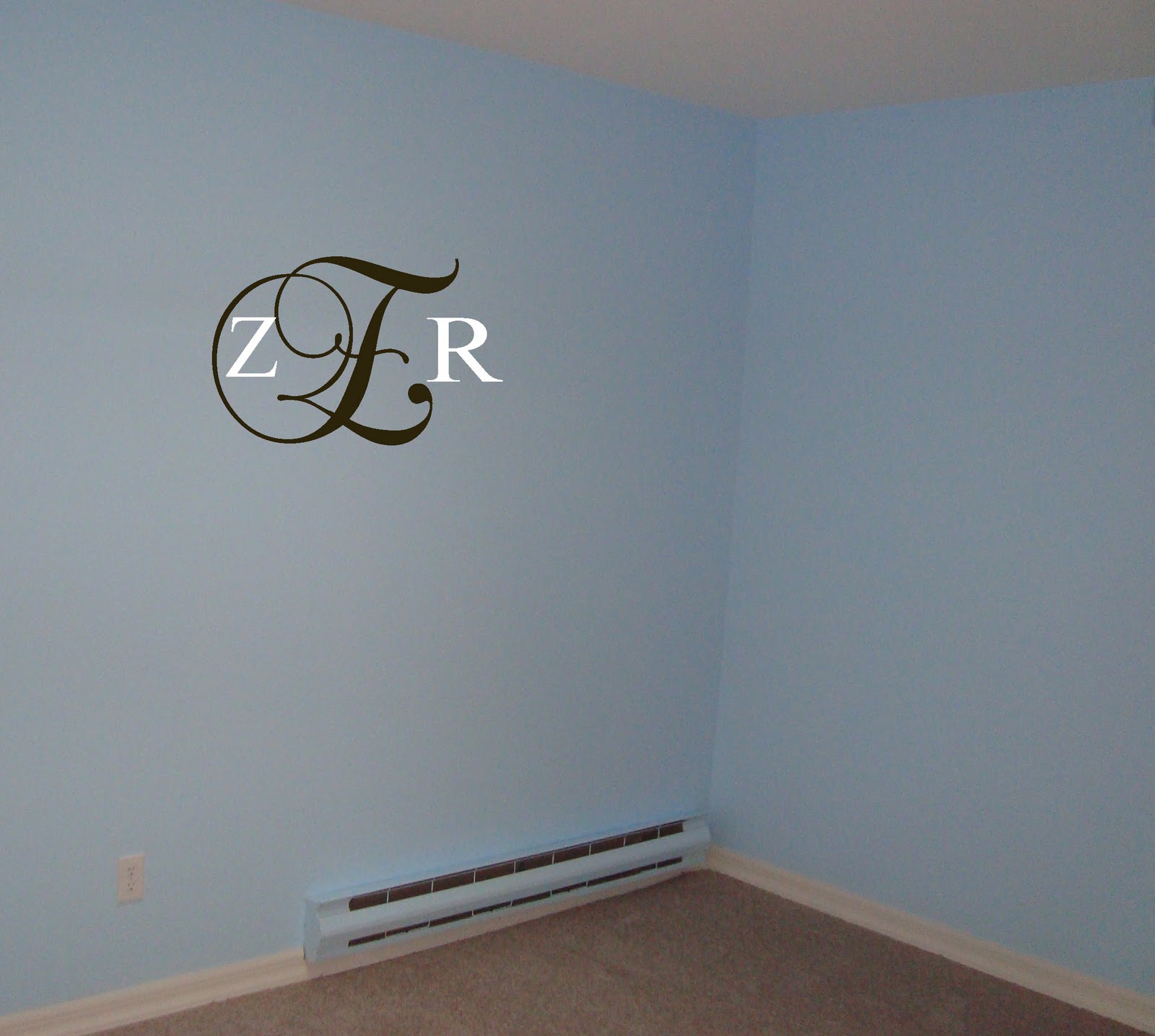 The Funky Letter Boutique: Beautiful Custom Monograms for nursery or ...