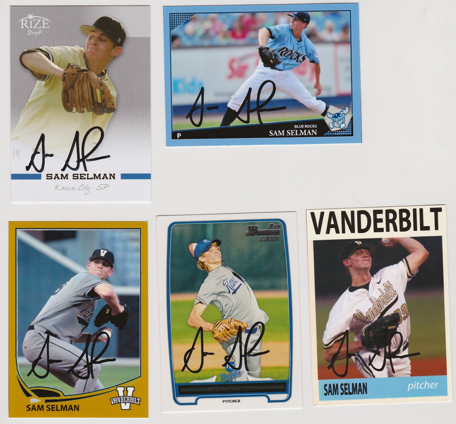 Jackson's Autographs: AFL TTM Success Sam Selman