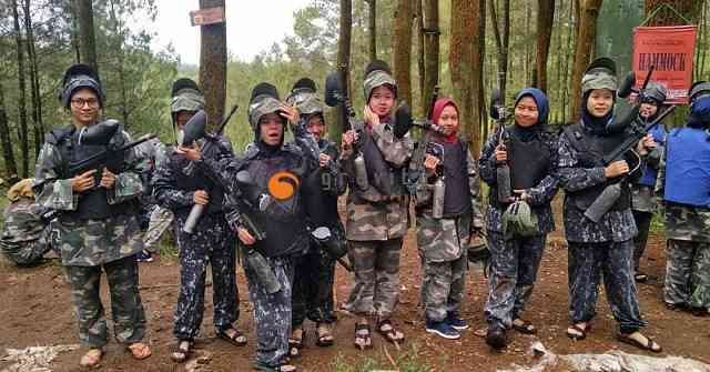 Sensasi Main Paintball Bandung Cikole Layaknya Perang Sungguhan