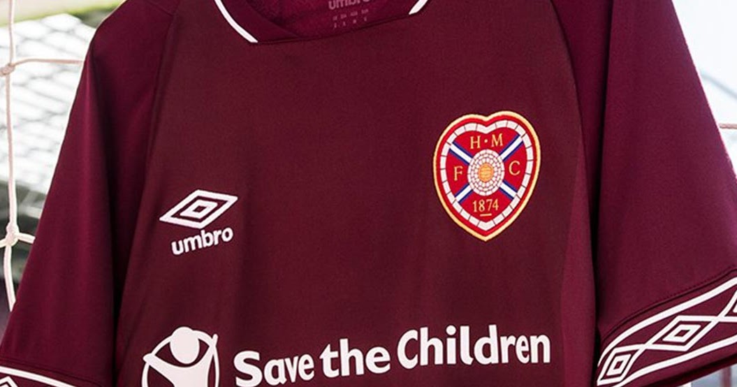 Hearts 18-19 Home Kit Released - Footy Headlines