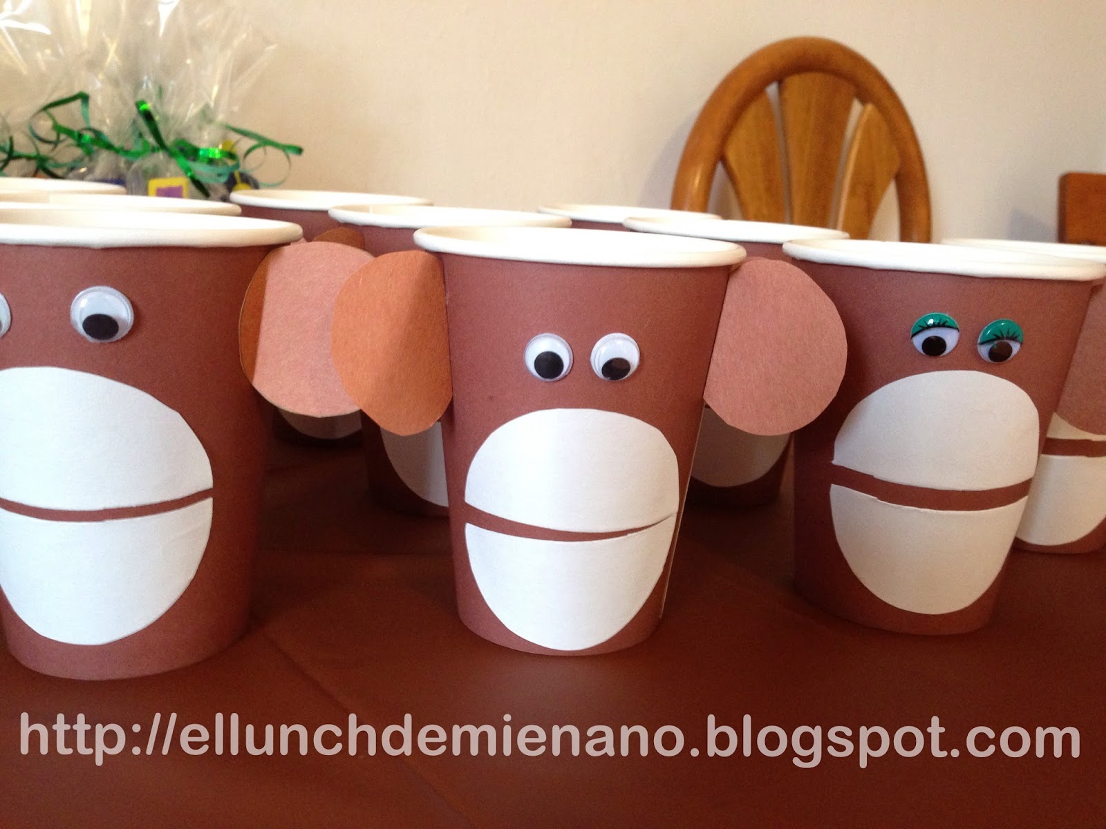 El Lunch de mi Enano: Como hacer una fiesta de changos