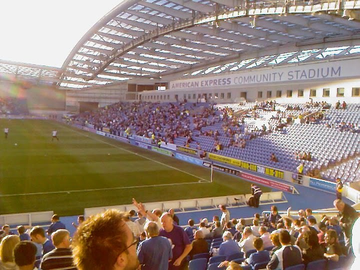 The Rainham End.: American Express Community Stadium - Brighton and ...