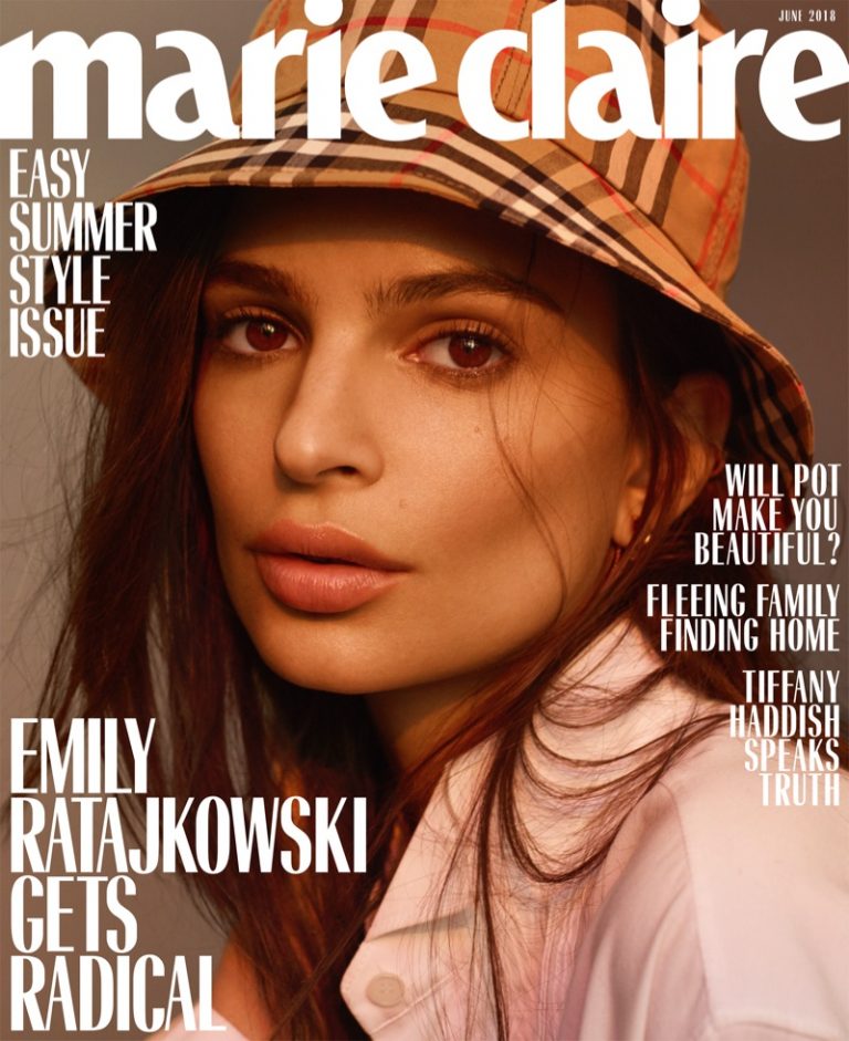 Emily Ratajkowski covers Marie Claire June 2018