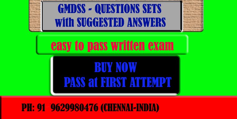 GMDSS: GMDSS QUESTION PAPER